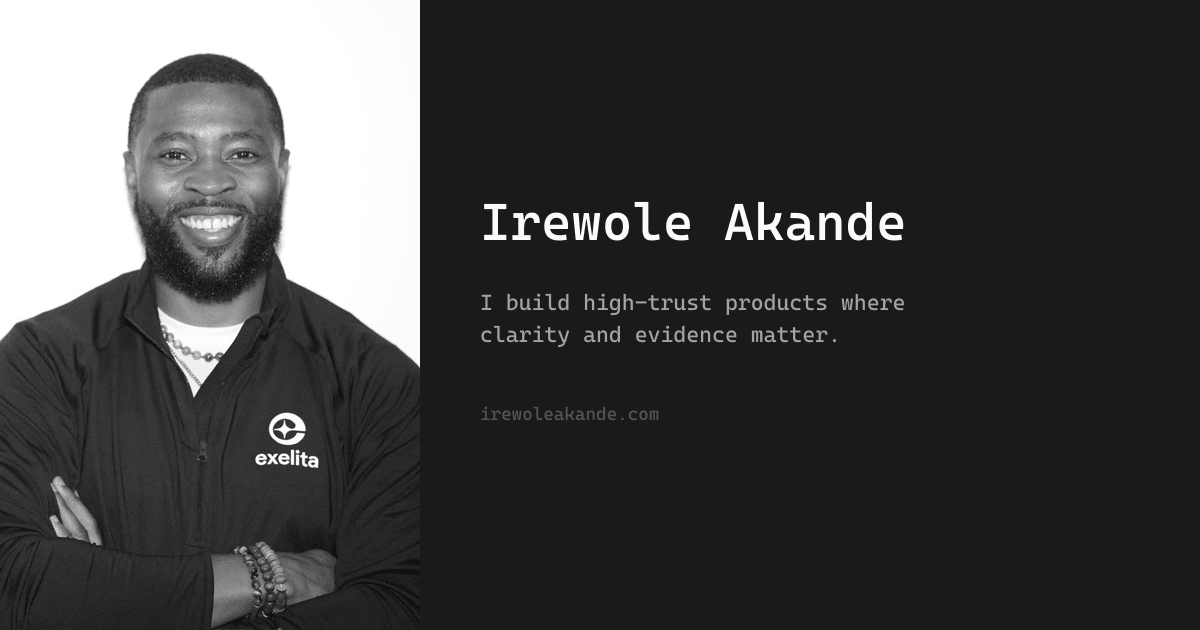 Irewole Akande | Builder & Operator